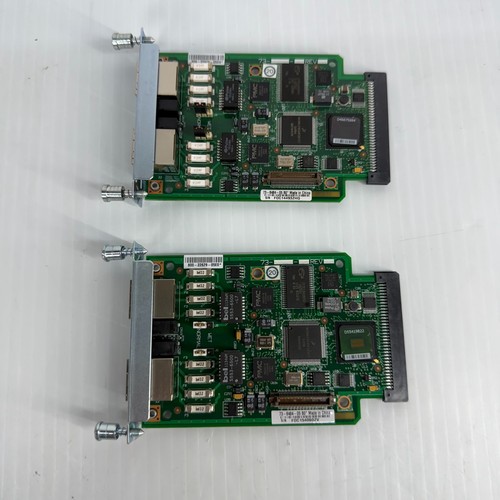 Lot of 2 Cisco VWIC2-2MFT-T1/E1 Voice/WAN Interface Cards | eBay