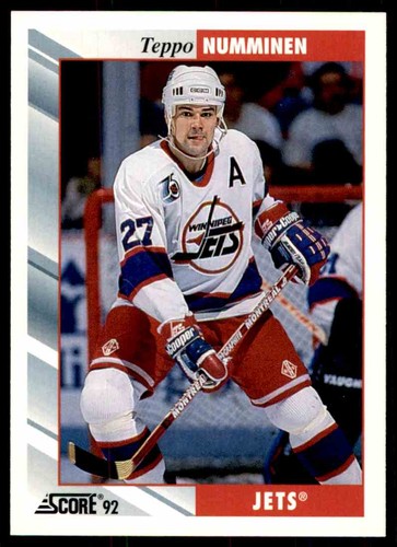 1992-93 SCORE TEPPO NUMMINEN #102 | eBay