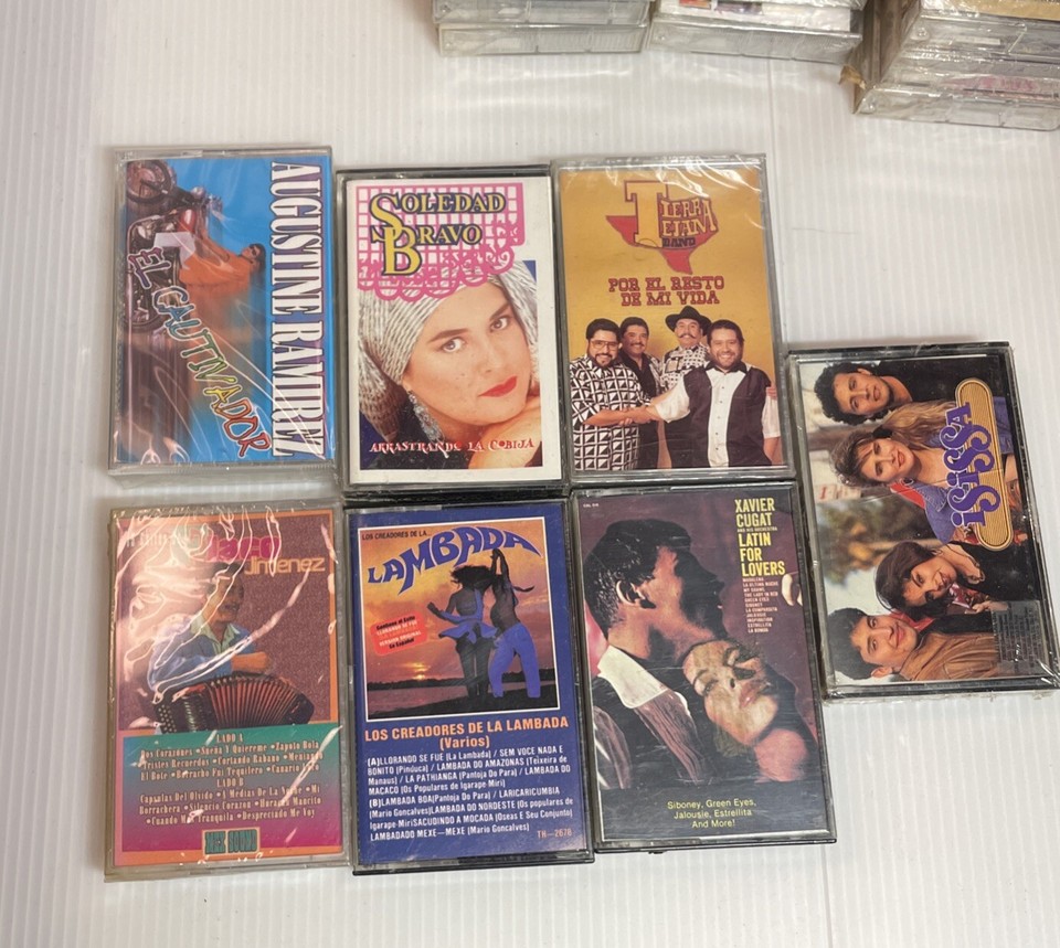 Tejana Tejano Latin Spanish Music Cassette Lot 28 Cassettes South Texas ...