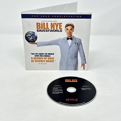 Bill Nye Saves The World Netflix FYC Screener DVD - Episodes from S2 ...