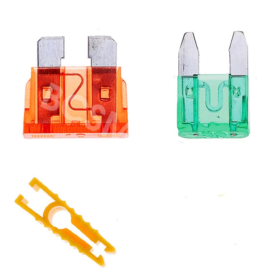 140Pcs Mini Medium Mixed Blade Fuses Assortment Kit For Car Truck SUV ...