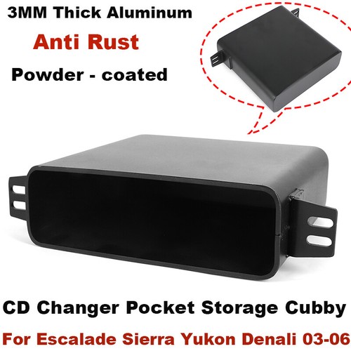 CD Changer Pocket Storage Cubby For Escalade Sierra Yukon Denali 2003 ...