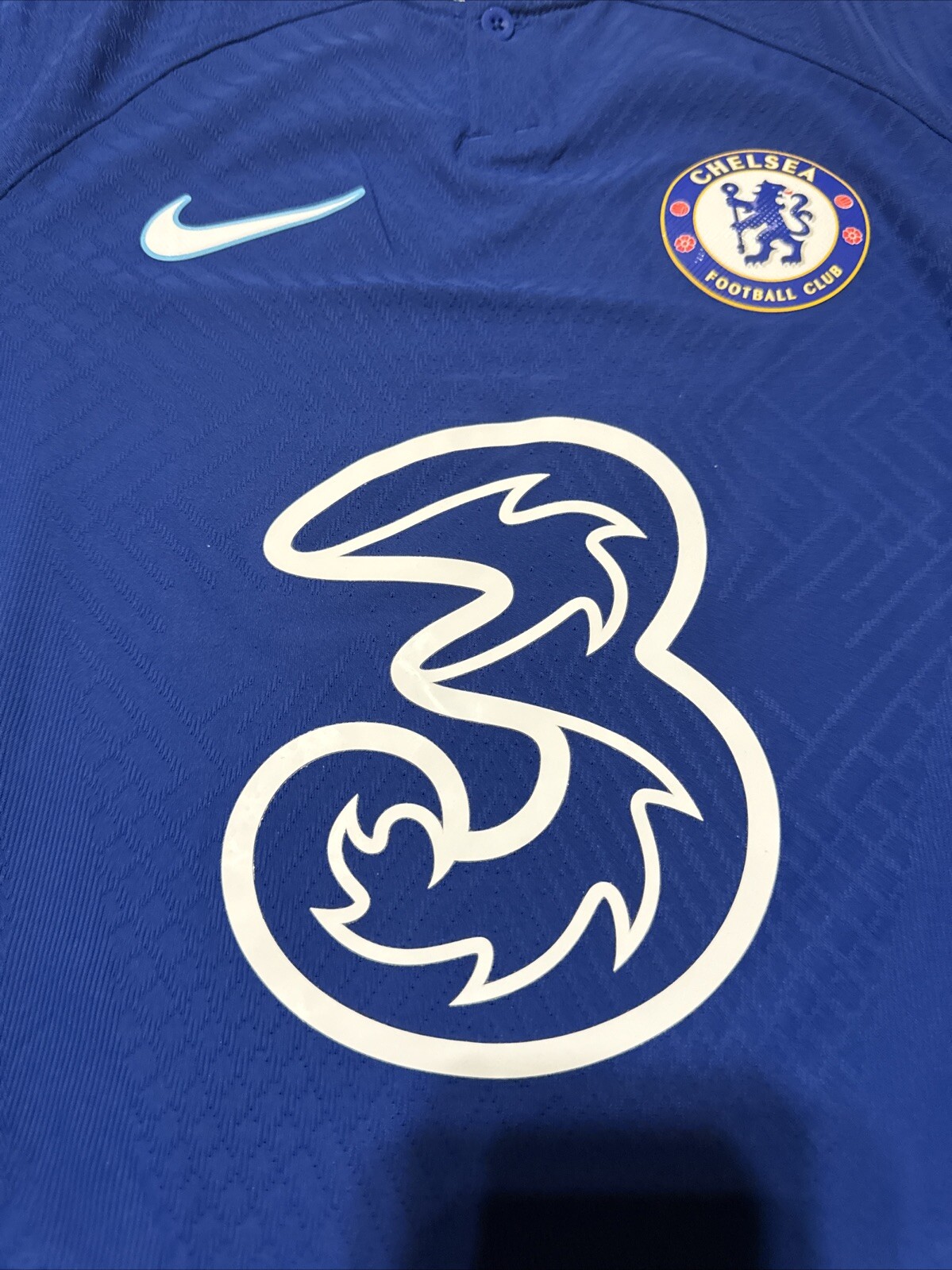 Chelsea FC 22/23 Match Player Jersey Home Size Small DRY-FIT ADV Blue ...