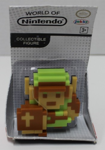 world of nintendo - 8 bit link - legend of zelda - collectible figure ...