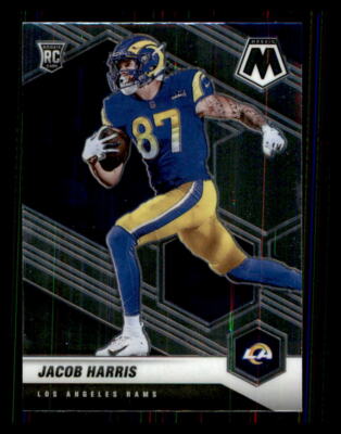 2021 Football Panini Mosaic Jacob Harris Los Angeles Rams #338 RC | eBay