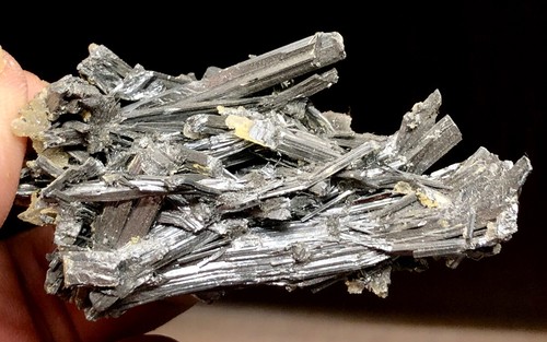 45g Rare Natural Radiate Stibnite Crystal Cluster Mineral Specimen ...