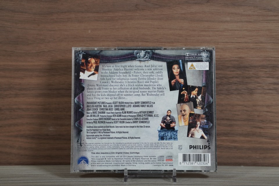 Addams Family Values PHILIPS CD-i Movies Video CD | eBay