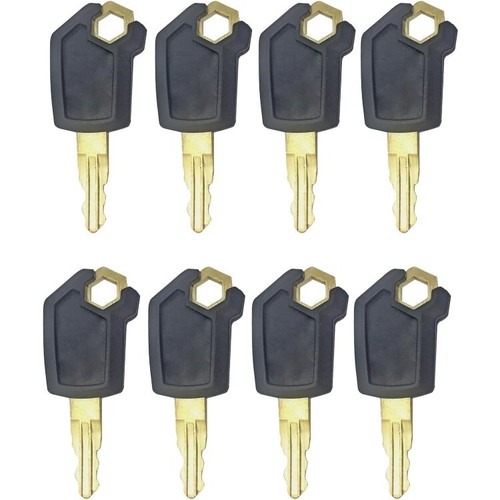 8pcs 5P-8500 Ignition Key for Caterpillar Excavator Dozer Backhoe ...