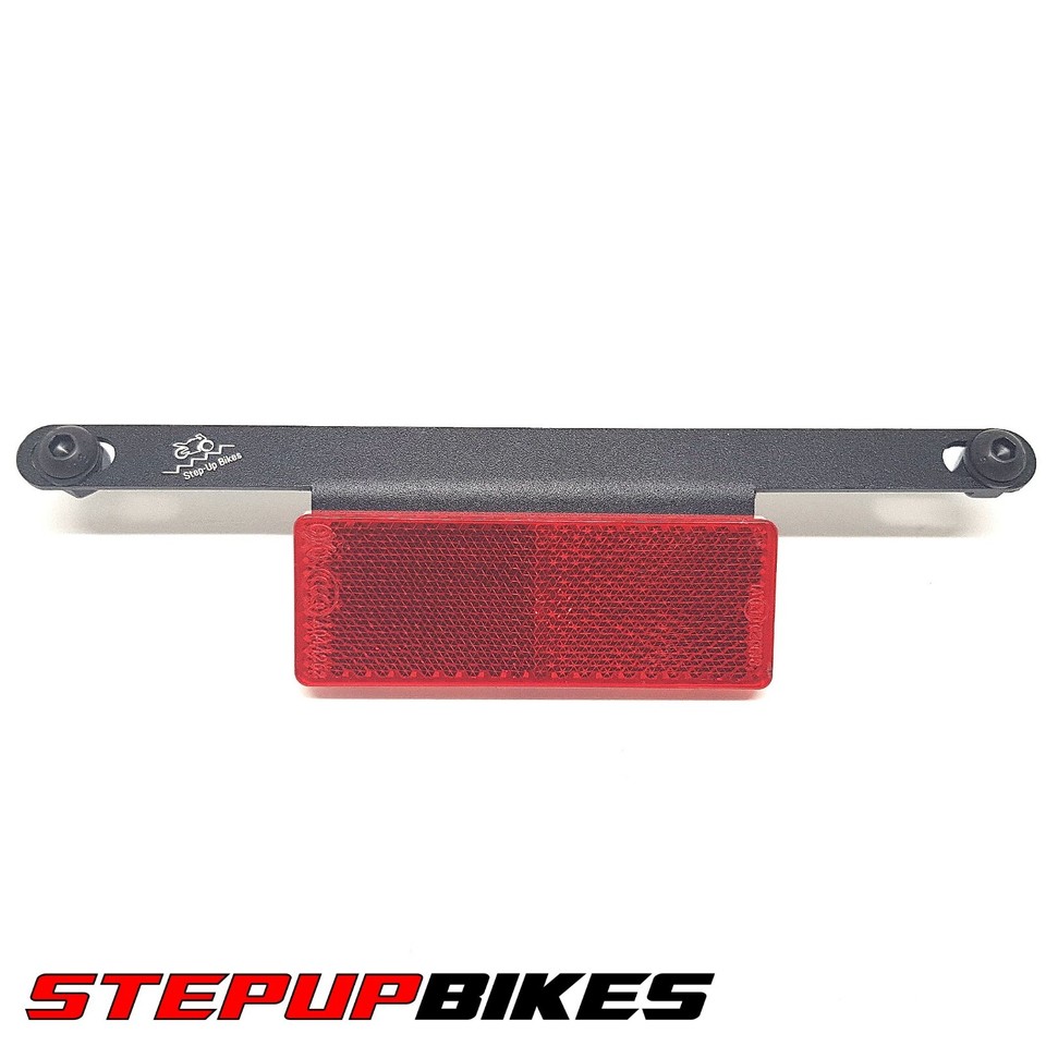 Bolt on Reflector Screw on Motorbike Motorcycle License Number Plate ...