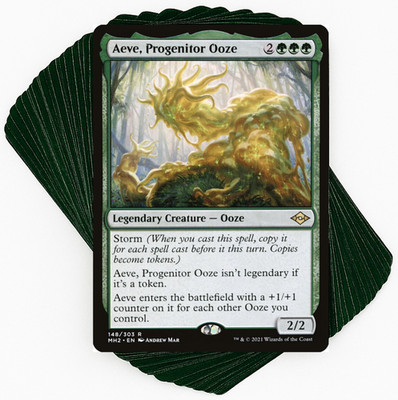 ***Custom Commander Deck*** Aeve, Progenitor Ooze - Oozes - EDH MTG Magic Cards | eBay