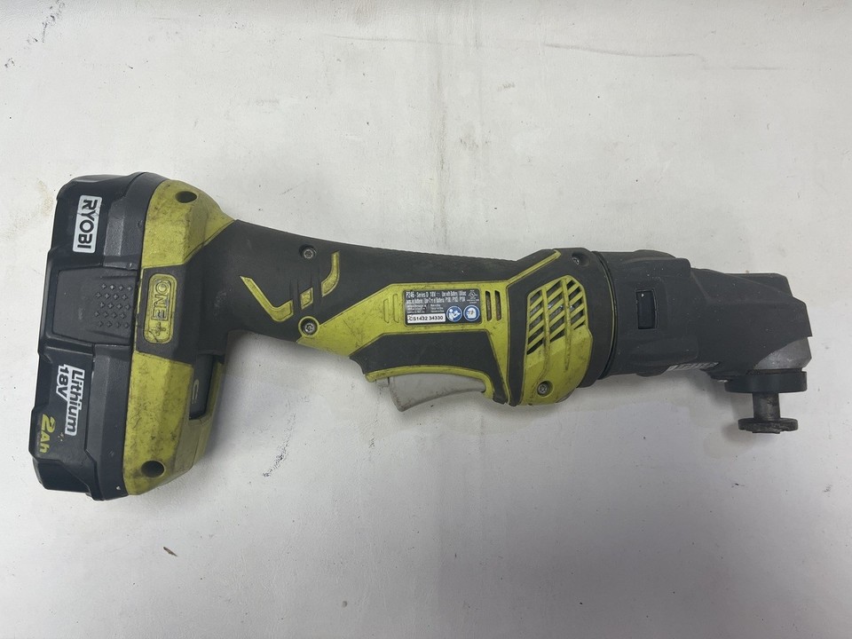 RYOBI P246 18V CORDLESS OSCILLATING MULTITOOL W/ BATTERY AND CHARGER | eBay