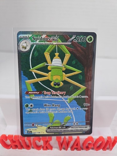 SPIDOPS EX 2023 Pokemon Scarlet & Violet SPECIAL ILLUSTRATION RARE 243/ ...