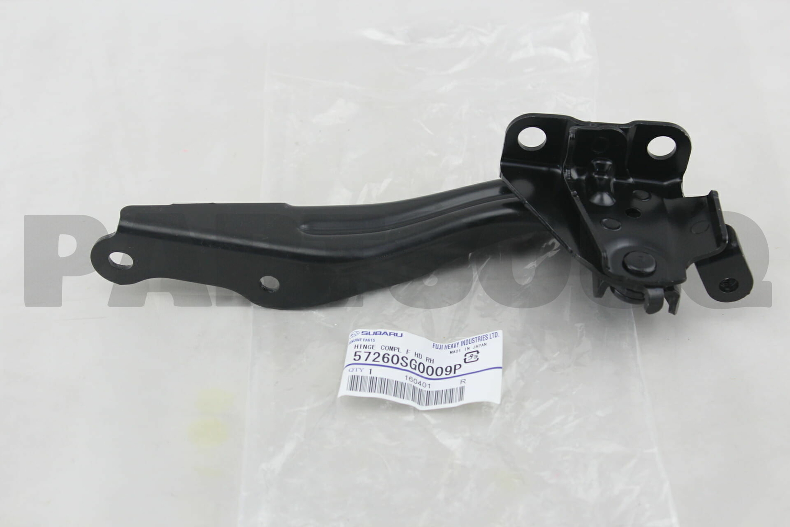 57260SG0009P Genuine Subaru HINGE COMPL F HD RH 57260-SG000-9P | eBay