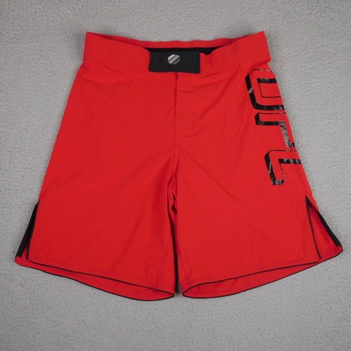 UFC Octagon Short Mens 32 Red MMA Fighting Training Gym Workout ...