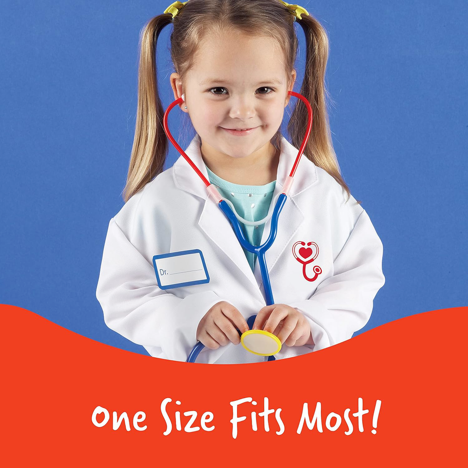 Learning Resources Doctor Play Set - 3 Pieces, Ages 3+ Doctor Kit for ...