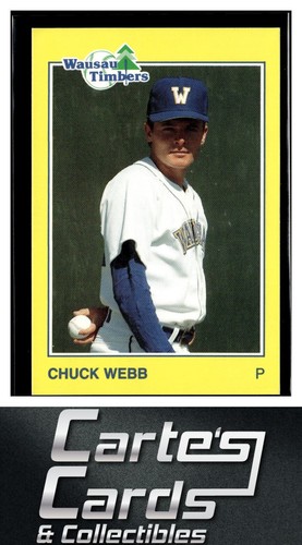 Chuck Webb 1988 Grand Slam Wausau Timbers #19 Seattle Mariners | eBay