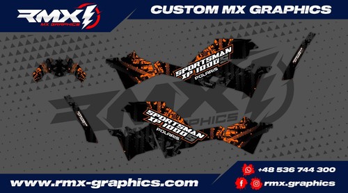Polaris Sportsman XP 1000 S 2020-2023 Decals Stickers Dekor Designs RMX ...