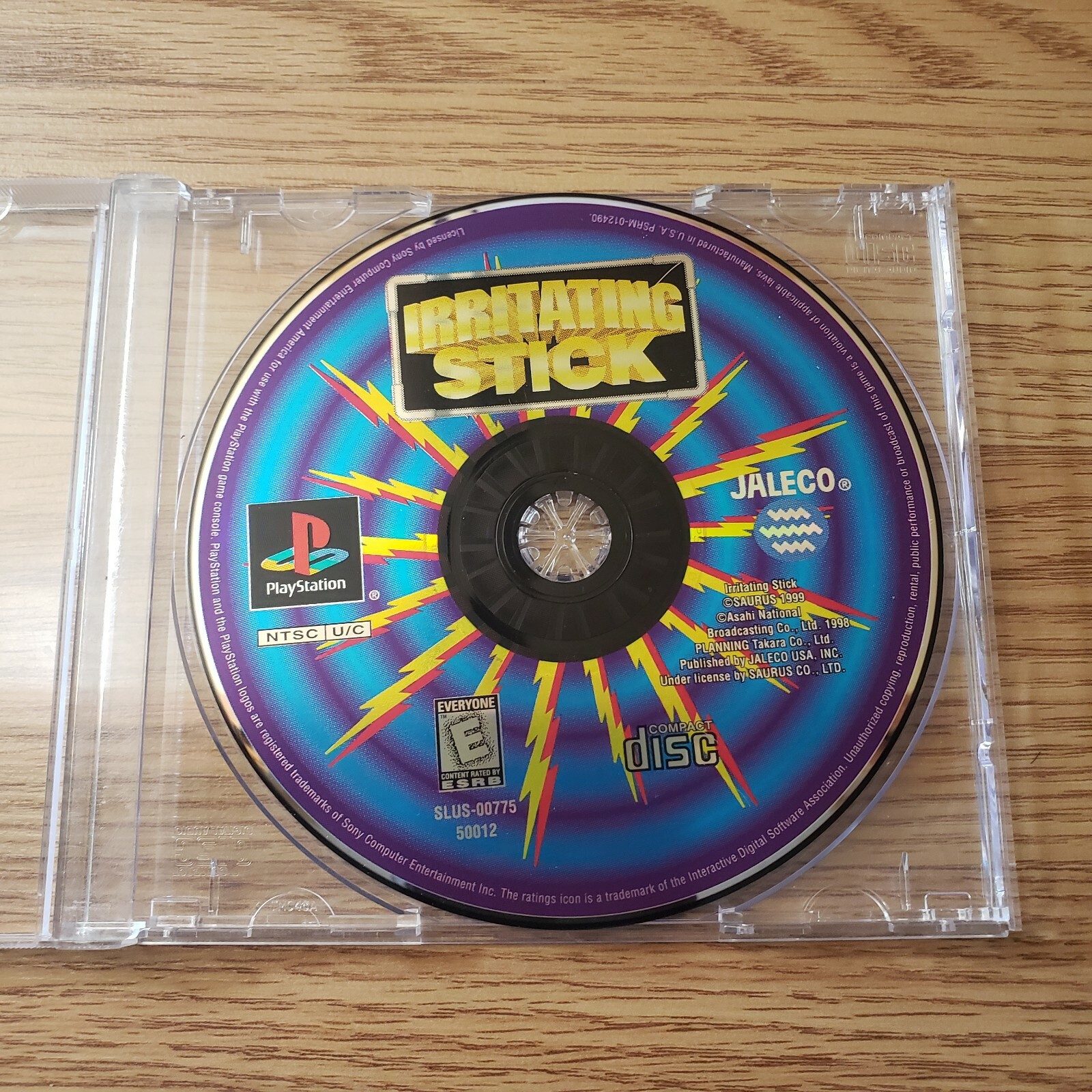 Irritating Stick (Sony PlayStation 1 PS1) Disc Only. Tested 32264500125 ...