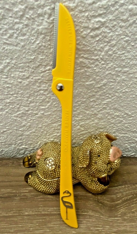 Feather Flamingo Facial Touch-up Razor (3 Razors X 3 Pack) | eBay