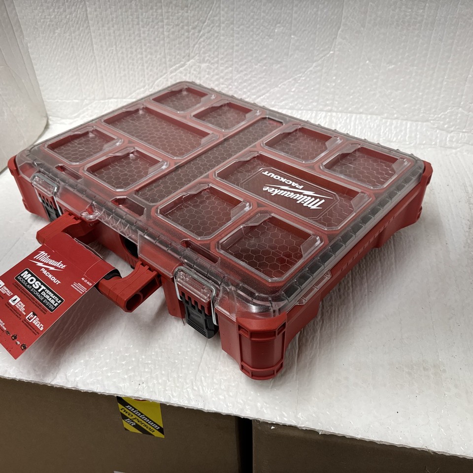 Milwaukee Pack Out Organizer. 48-22-8430. Brand New. 3 1/2” Deep Bins ...