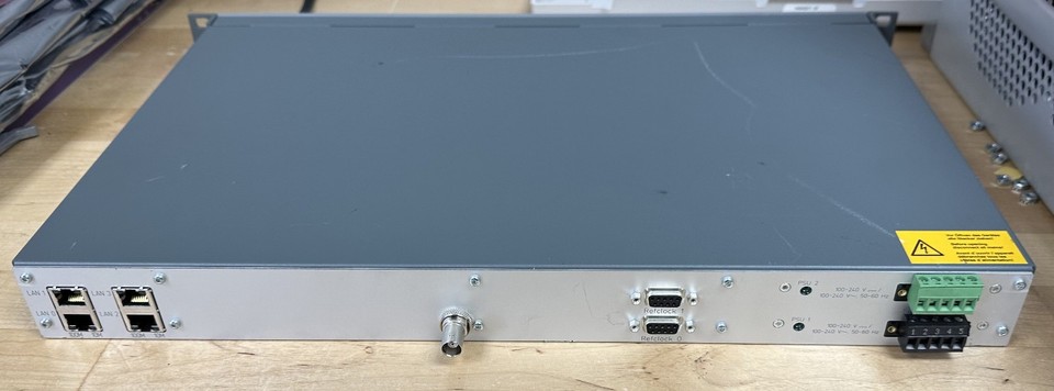 Meinberg LANTime M300 RPS Multi Source NTP Time Server Redundant Power ...