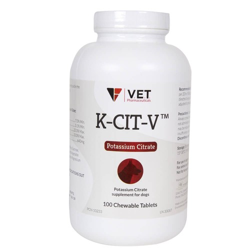 K-CIT-V Potassium Citrate Chewable Tablets, 640mg, 100ct 667854102337| eBay