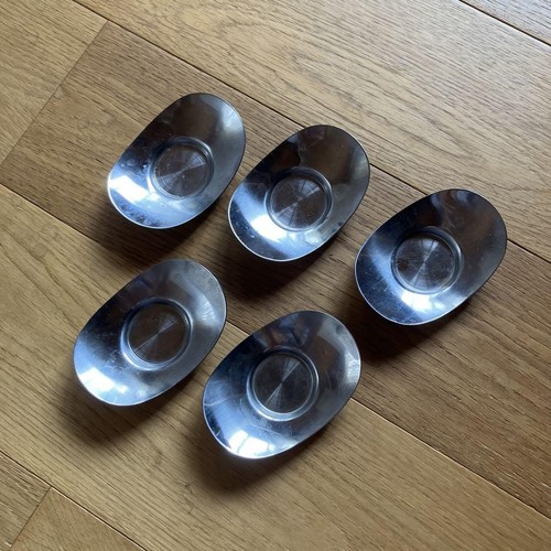 Stainless Steel Oval Tea Tray Set 5 Pieces Brand Shu Feng Tang | eBay