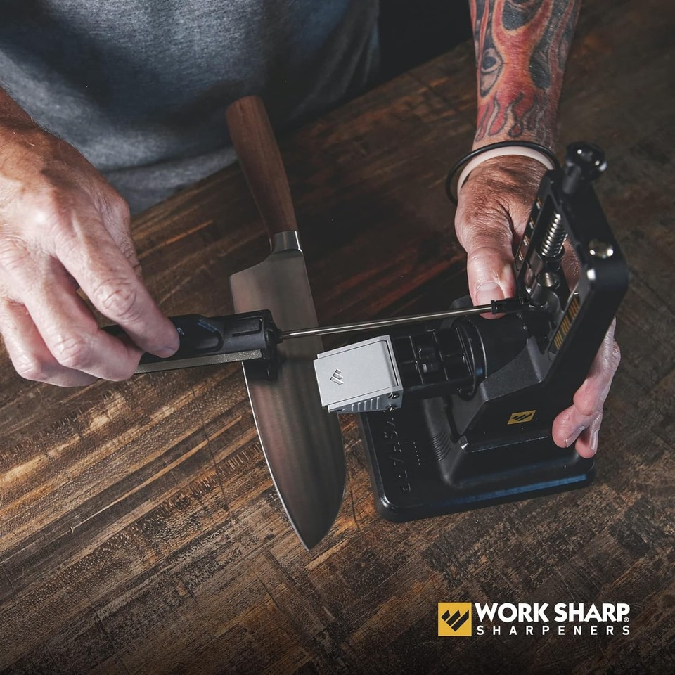 Work Sharp Precision Adjust Elite Set Knife Sharpener value combo ...