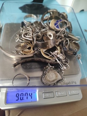 Sterling Silver Scrap Lot. 90.75g | eBay