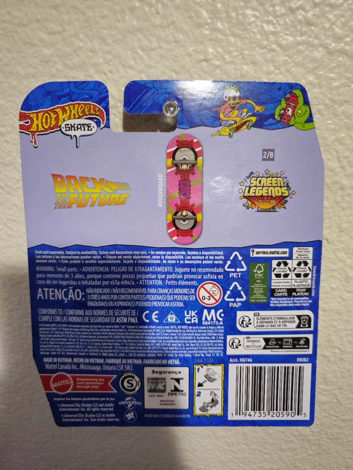 Hot Wheels Back To The Future BTTF Skate board Hoverboard NEW Sealed | eBay