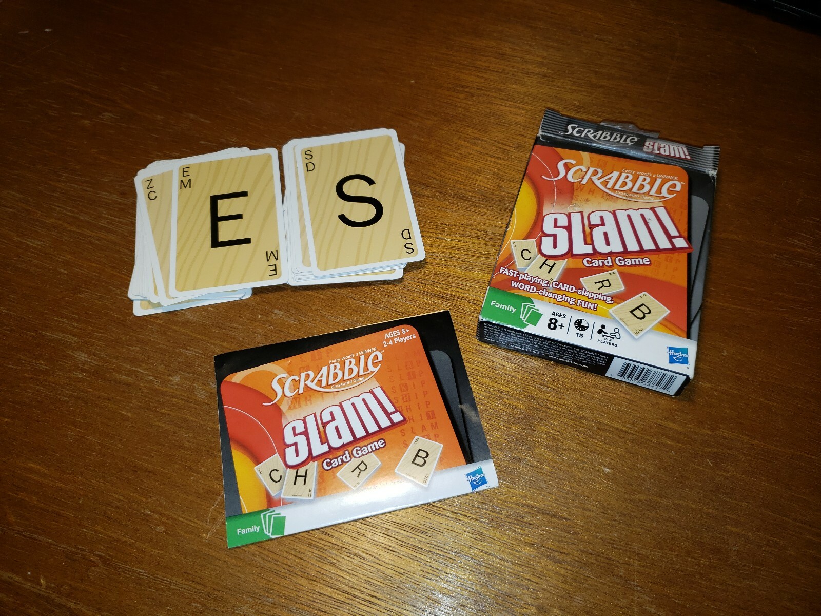 SCRABBLE SLAM Card Game Ages 8+ 2-4 Players COMPLETE w Instructions | eBay