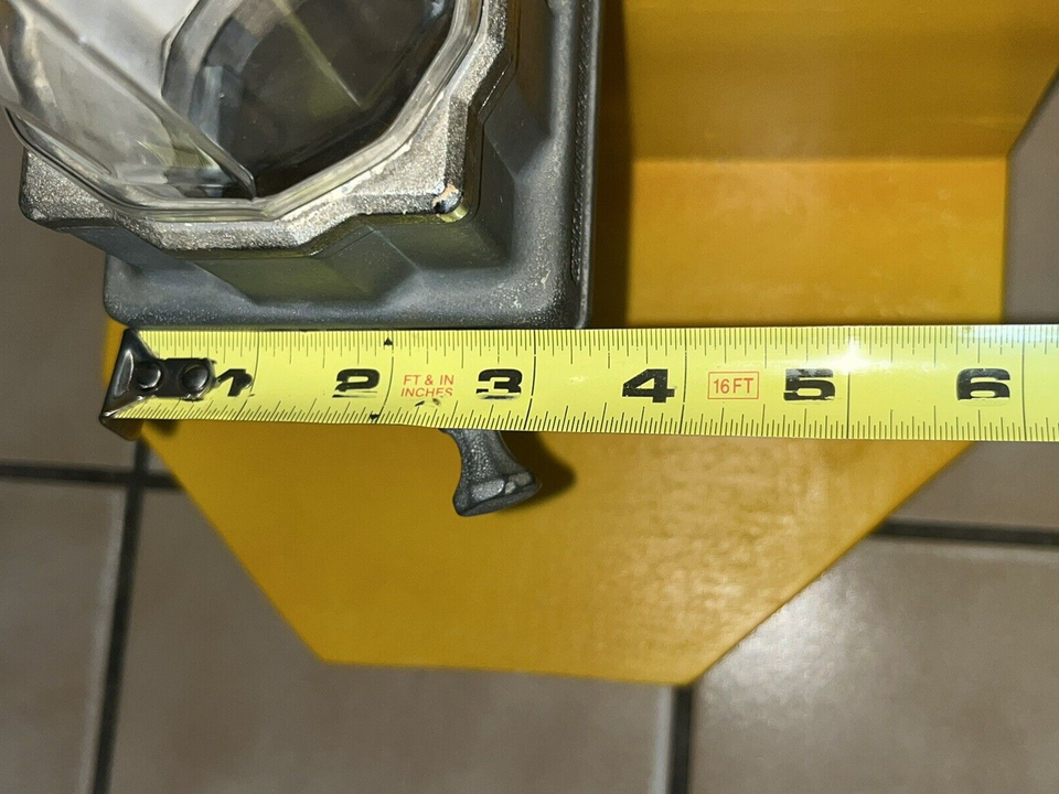 DIXIE VORTEX GLASS CUP HOLDER DISPENSER W/ LEVER & BRACKET 25" CIRCA ...