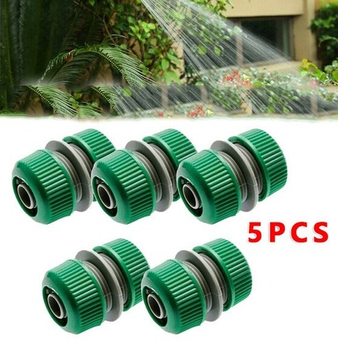 5 X Hose Pipe Fitting Connector 12mm Garden Repair Joiner Mender Repair ...