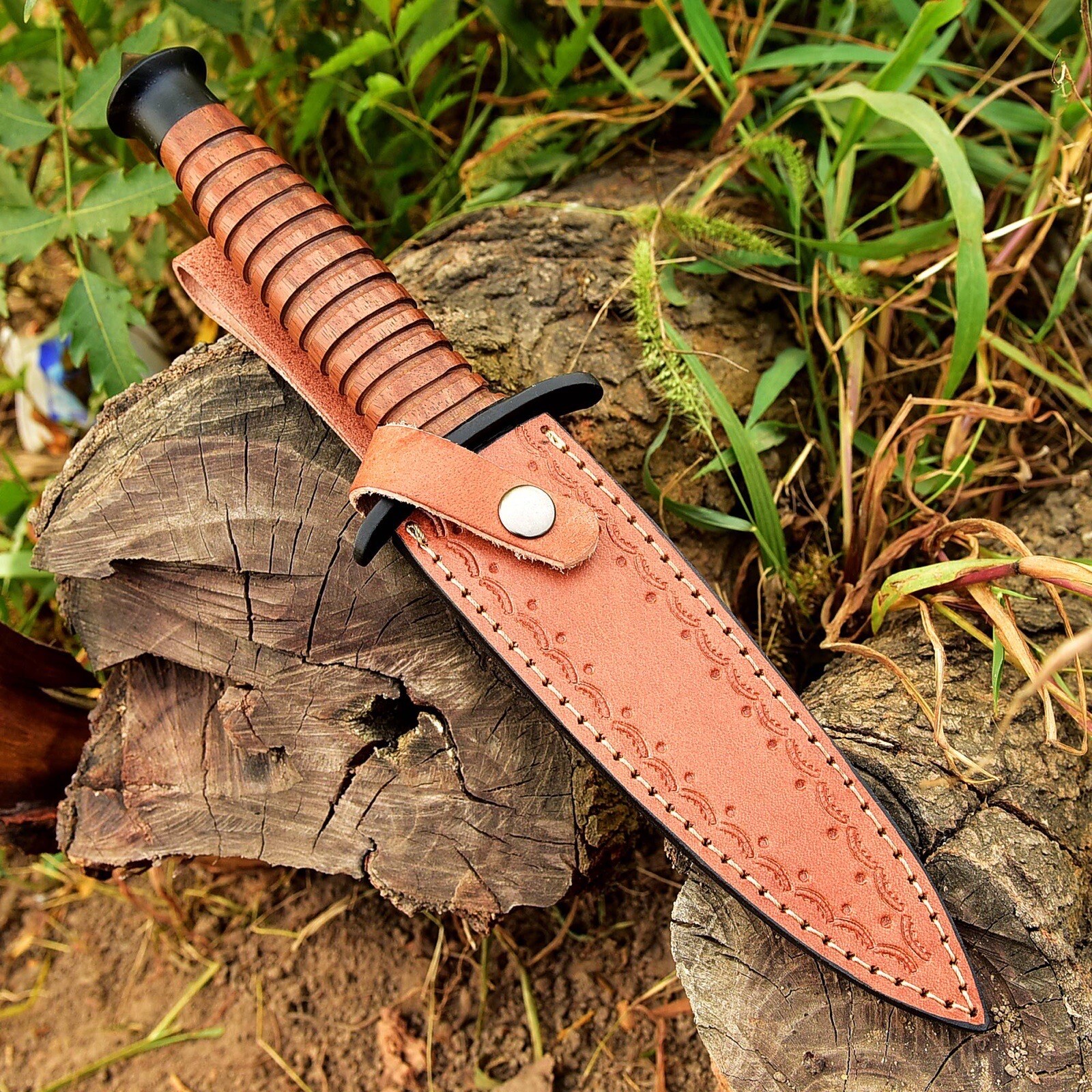 Vintage V-42 Dagger US Special Forces WWII Fixed Knife Double Edged ...