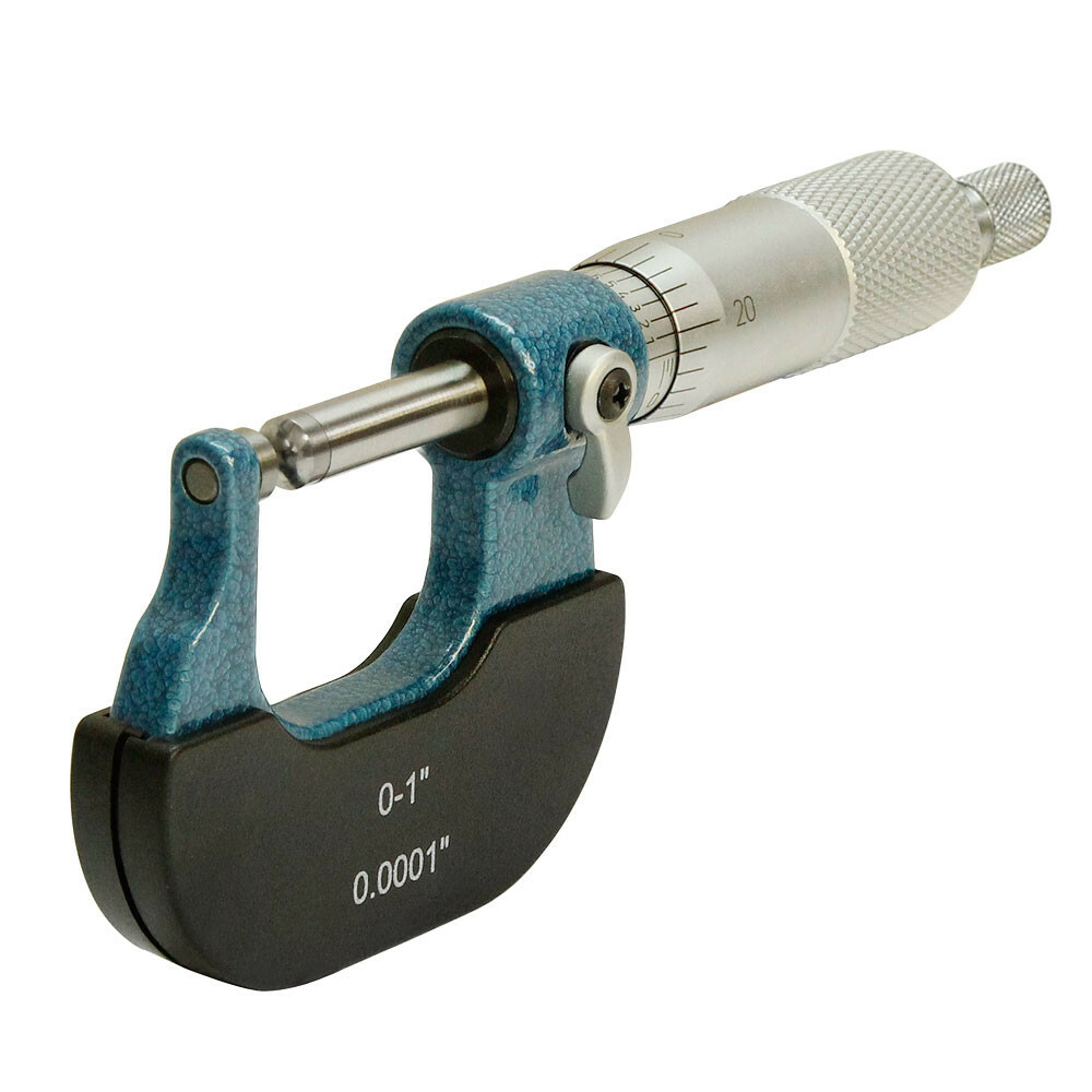 0-1" Dual Ball Anvil Micrometer Pipe Tube Round Carbide Tip 0.0001 ...