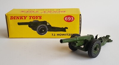 Dinky Spielzeug No. 693, 7.2 Howitzer Super Neuzustand | eBay.de