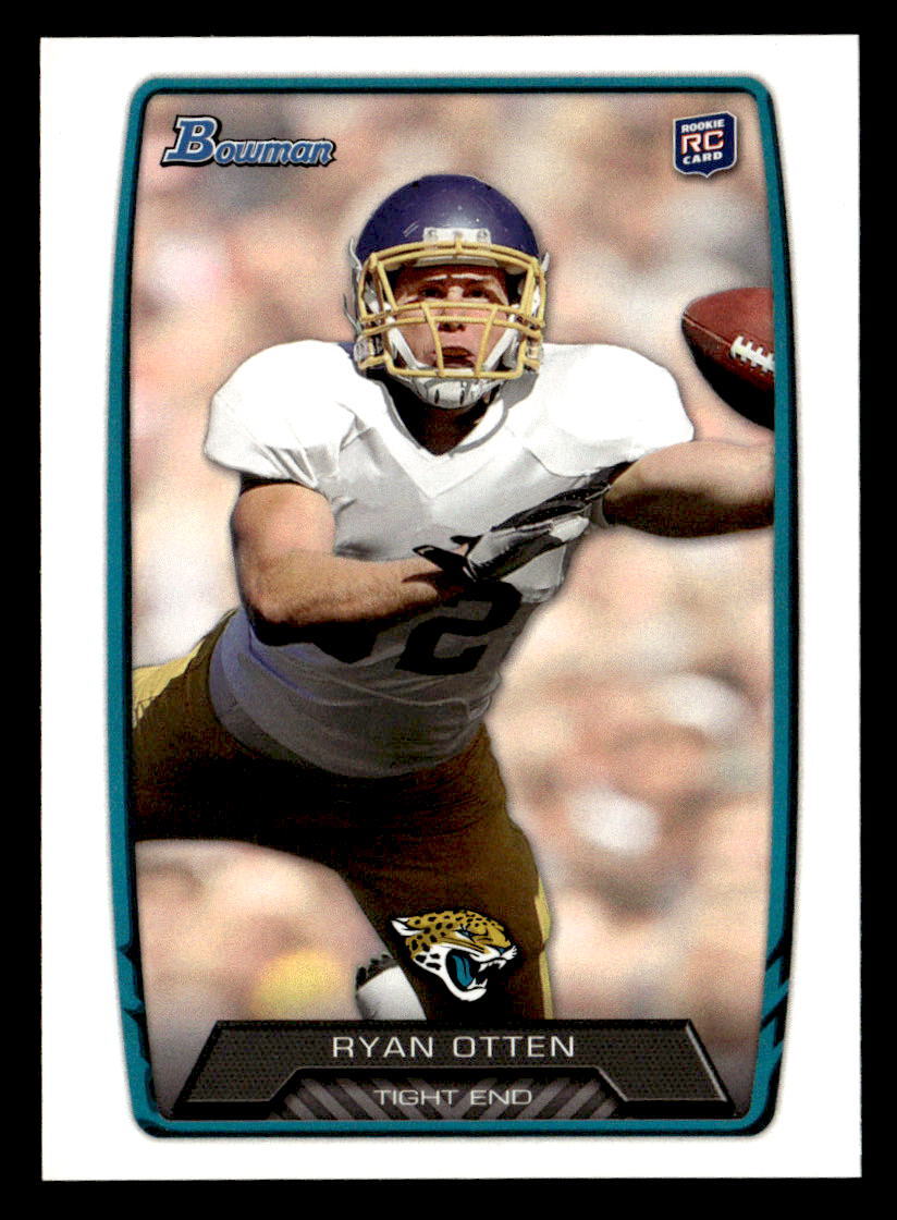 Ryan Otten 2013 Bowman Rookie Card #199 Jacksonville Jaguars | eBay