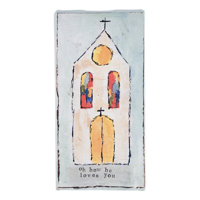 Oh How He Loves You 4x8 Canvas by Glory Haus Free Shipping | eBay