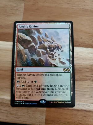 MTG Magic Card Raging Ravine foil | eBay