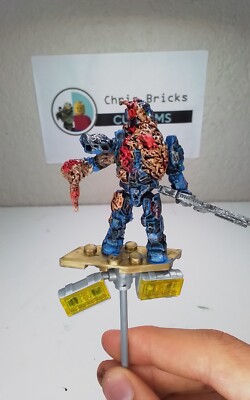 Mega Construx Halo Flood Custom Spartan Chris Bricks Tube Yt | eBay