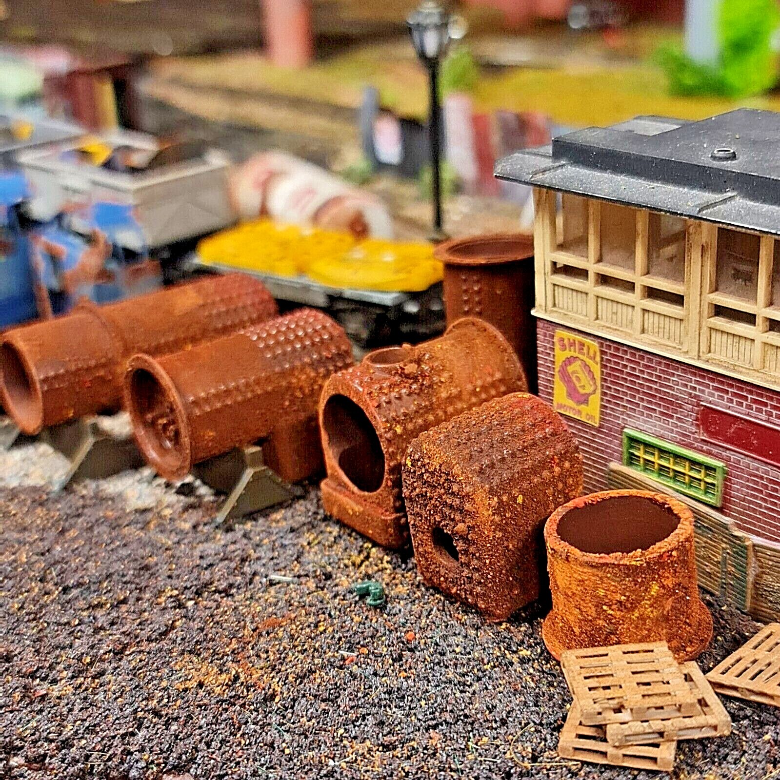 00 Gauge 1/76 Scale Scrapyard Loco Set 3. 3D Printed in Resin | eBay UK