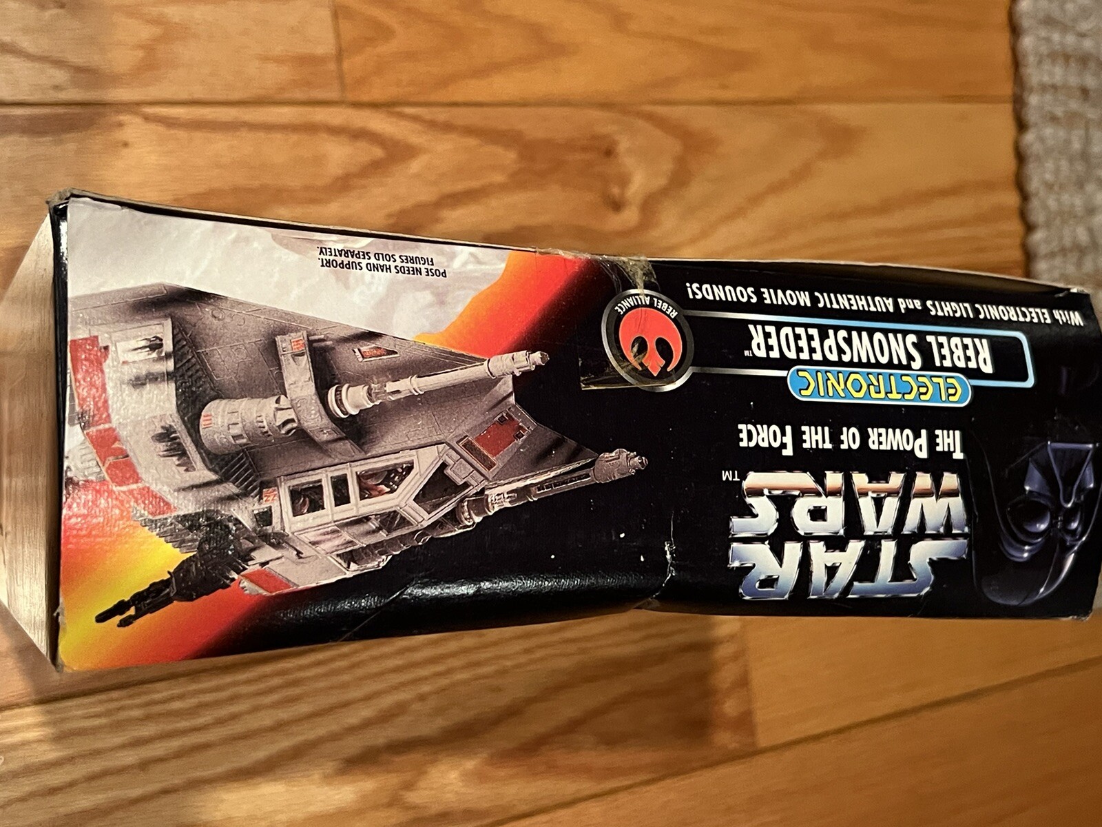 Star Wars Power of The Force Electronic Rebel Snowspeeder Kenner 1995 ...