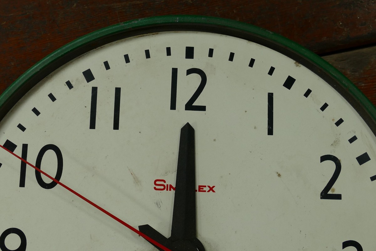 Simplex School Wall Clock