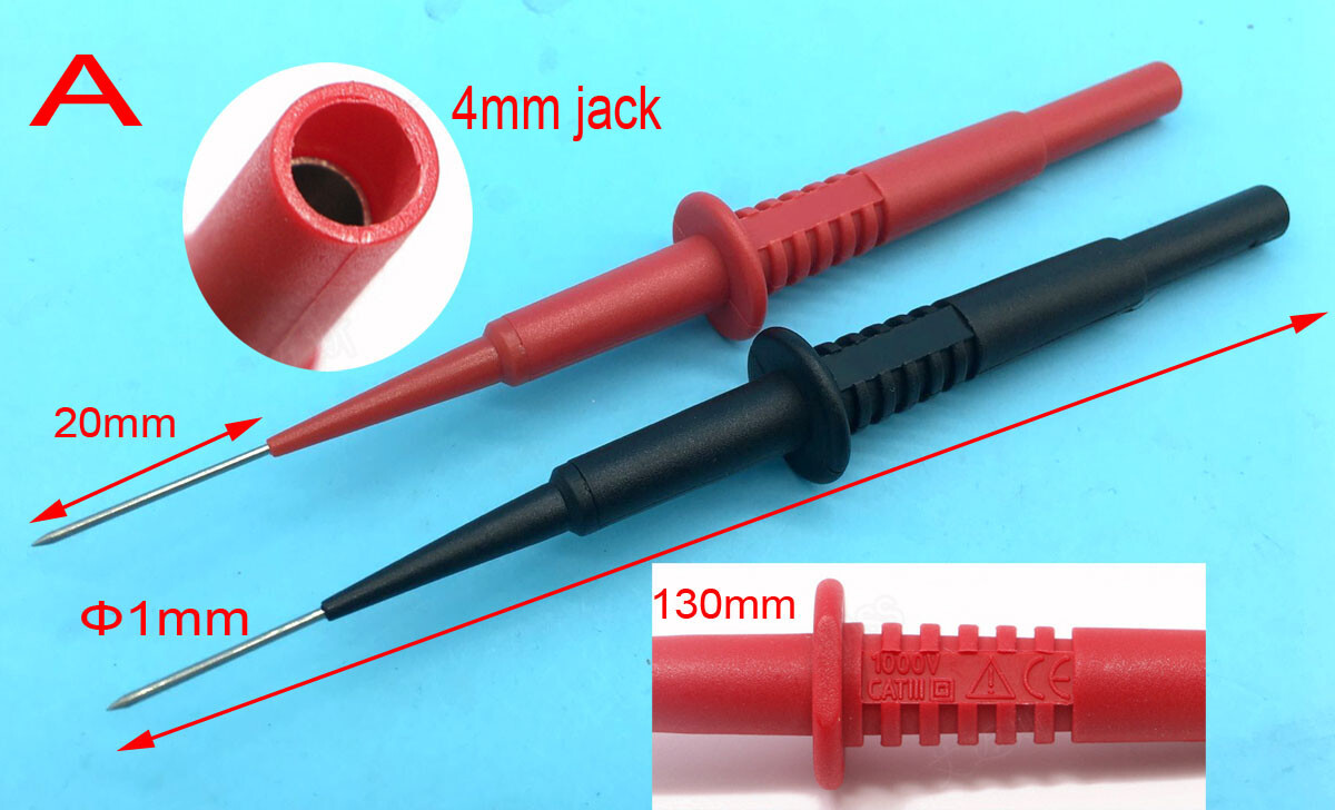 multimeter test probe Needle pen Cable without broken puncture 4mm ...