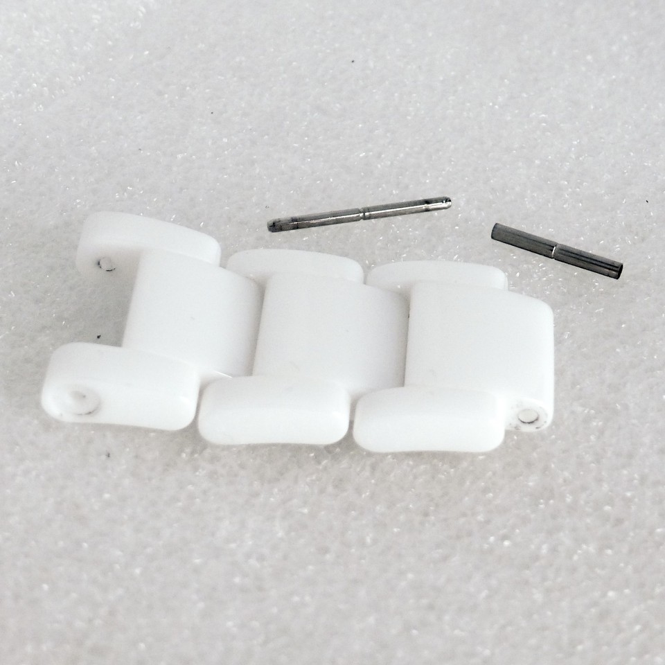 Michael Kors mk5308,mk5654 White Ceramic Replacement Watchband Band ...