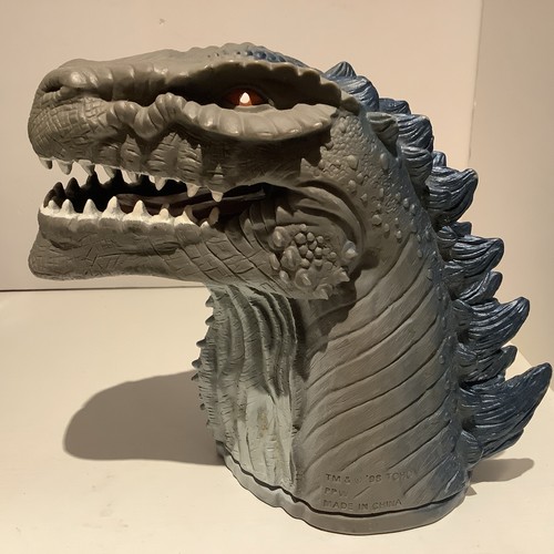 Vintage 1998 Toho Godzilla Head Movie 7” Hand Puppet Voice Box | eBay