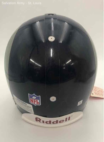 Riddle Mens Blue Black St. Louis Rams Football-NFL Replica Helmet | eBay