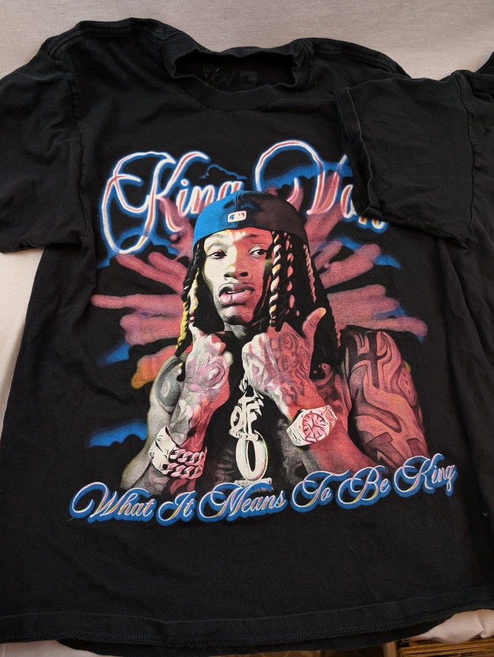Lot of 2 King Von T-Shirt Official "What It Means to Be King" Rap Large ...