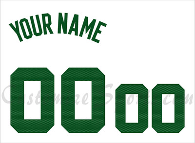 Boston Celtics Customized Number Kit For 2017-2023 Association Uniform ...