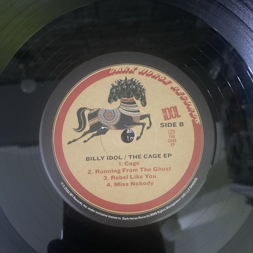 Billy Idol Lp The Cage Ep 2022 N. M Original Press | eBay